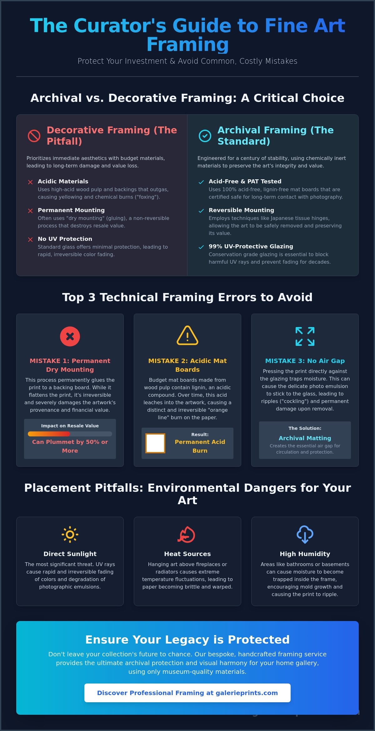 Common Framing Mistakes to Avoid: A Curator's Guide to Protecting Your ...